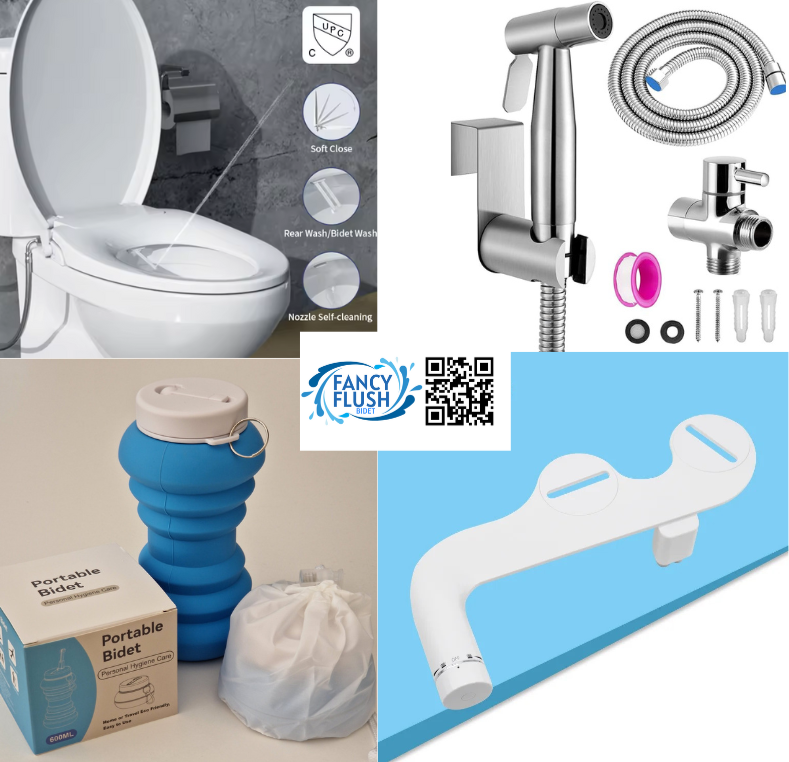 The FANCY FLUSH Collection Bundle – Fancy Flush Bidet